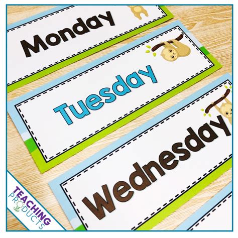 Classroom Decor Pack Sloth Theme Teaching Products