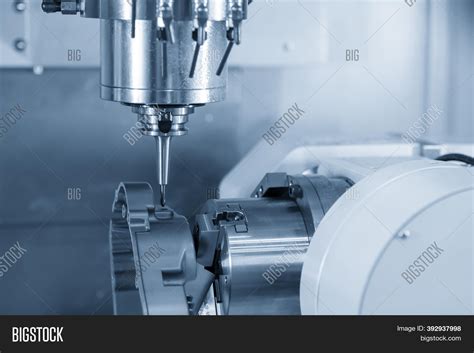 4 Axis Cnc Machining Image Photo Free Trial Bigstock