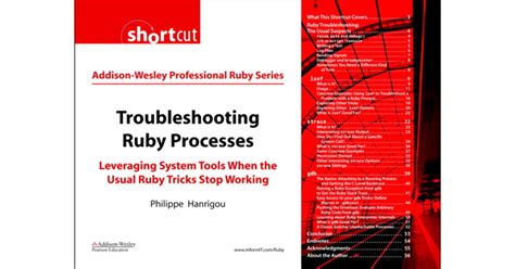 Troubleshooting Ruby Processes Leveraging System Tools When The Usual