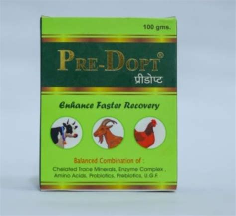 100 Gm Pre Dopt Chelated Minerals Form Powder For Animal Use At Rs