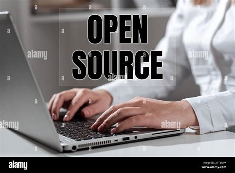 Text Showing Inspiration Open Source Word For Contains The Source Code
