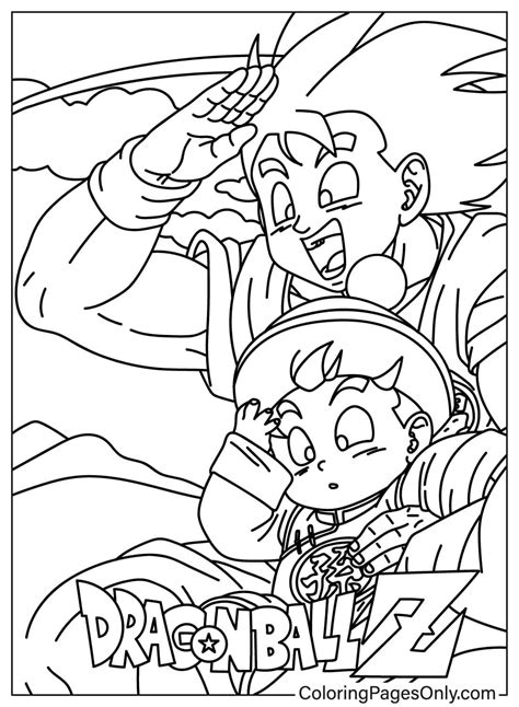 Dibujos De Goku Para Colorear Para Imprimir Y Pintar Descubra A