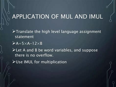 Multiplication And Division Instructions Microprocessor 8086 Pptx