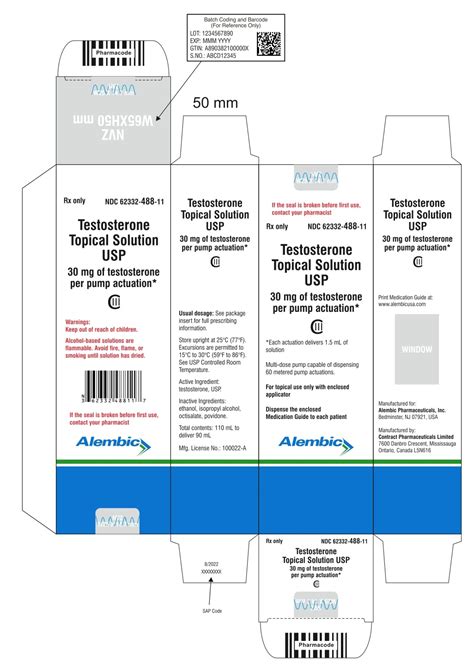 Testosterone Topical Solution Package Insert Prescribing Info Moa