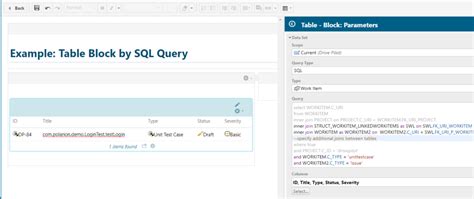 basics filter work items and configure widgets by sql queries the