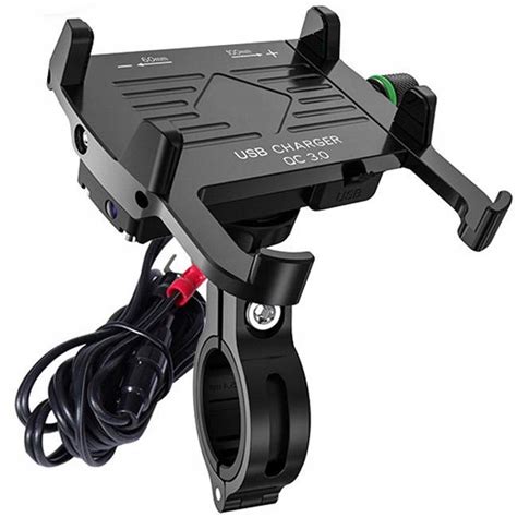 Uniwersalny Aluminiowy Uchwyt Motocyklowy Usb Qc 5901445621506 Za 125 00pln Z Łódź Allegro