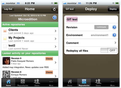 2 Iphone Apps For Beanstalk Subversion Git Churchmag