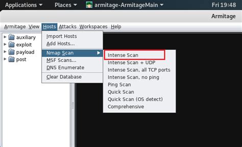 Metasploit With Armitage Embedded Lab Vienna For Iot And Security