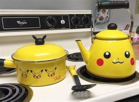 Pikachu Kitchen Set 😍 Pikachu Pokemon Pokemon Pikachu Kitchen Sets