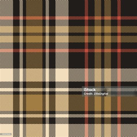 격자 무늬 패턴 배경입니다 플란넬 셔츠 담요 던지기 이불 커버 또는 기타 현대적인 가을 겨울 패브릭 디자인의 골드 블랙 레드 의