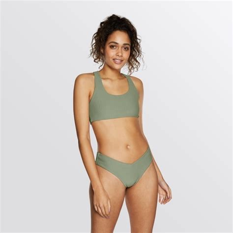 Pandahelios Bikini Bottom Lana Olive Green