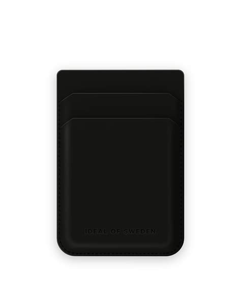Magnetic Card Holder MagSafe compatible Black | IDEAL OF SWEDEN