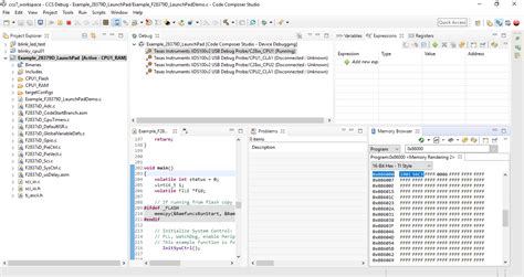 ccs tms320f28379d c28xx cpu1 file loader verification failed values