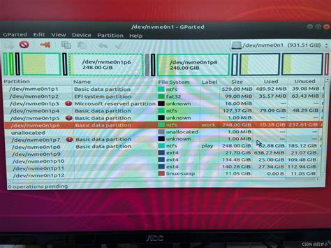 ubuntu重新分配各个区的大小 csdn博客