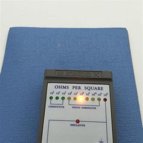 Static Dissipative Esd Safe Materials Vinyl Esd Floor Mat Smooth Or