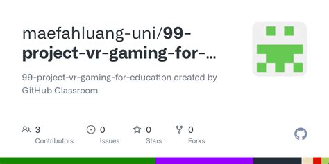 Pull Requests · Maefahluang Uni99 Project Vr Gaming For Education · Github