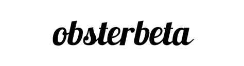 Lobsterbeta Font FFonts Net