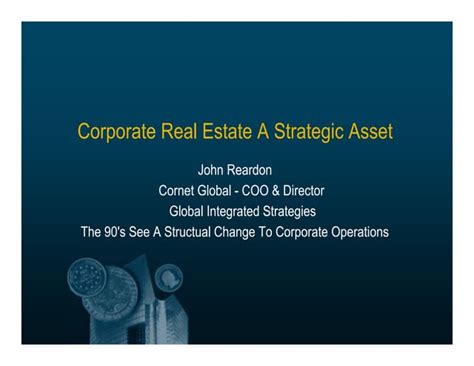 Business Research Corporations Shift From Facility Centric Operating Models To People Centric