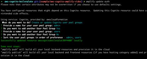 Authentication Flows With Amazon Cognito AWS Amplify
