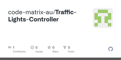Github Code Matrix Au Traffic Lights Controller