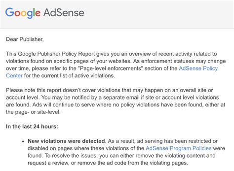 How Do I Fix An AdSense Policy Violation