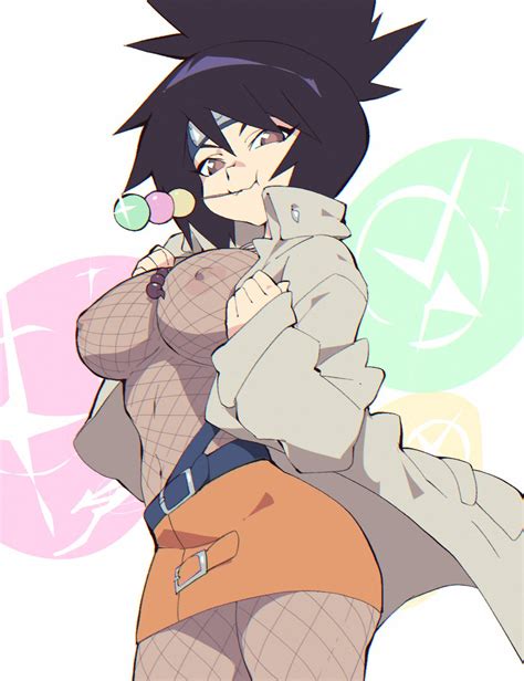Rule 34 1girls Aetherion Art Belt Black Hair Breasts Coat Dango