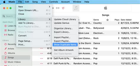 how to find and delete duplicate songs in apple music and itunes