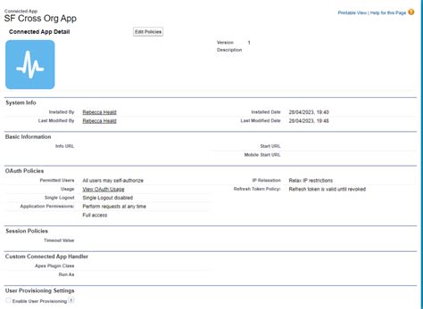 Salesforce Connect Cross Org Adapter Hello Kloud