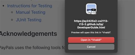 dg some hyperlink in table of contents not functioning properly · issue 1123 · nus cs2113
