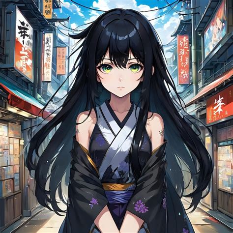 Premium Photo Samurai Girl Vector