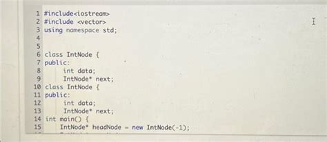 Given The Intnode Class Define The Getcount0