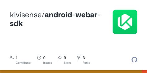 GitHub Kivisense Android Webar Sdk