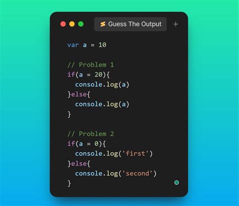 rishik s on linkedin guess the output javascript
