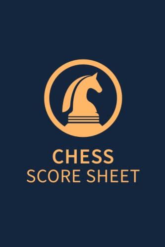 Chess Record Sheet Chess Record Sheet For Chess Game Record 6x9 With