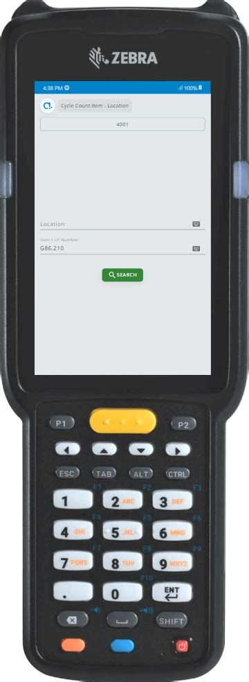 Cycle Count Mobile App For JD Edwards