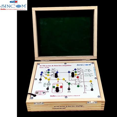 sincom sa 505 inverting non inverting amplifier trainer for laboratory