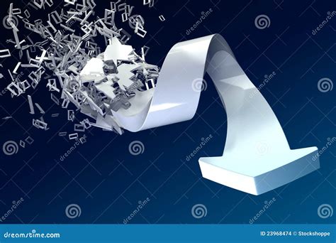 Binary Arrow Stock Illustration Illustration Of Data 23968474