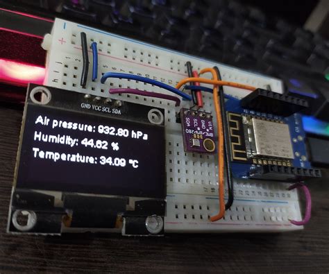 Weather Station Using Wemos D1 Mini Bme280 And Sensate 6 Steps