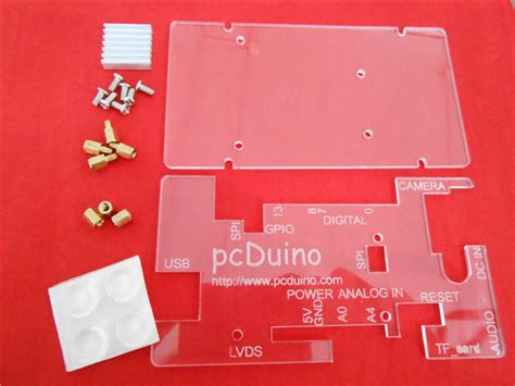 Openhacks Open Source Hardware Productos Acrylic Clear Enclosure For Pcduino3 Universal