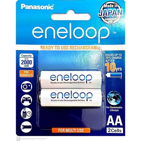 Jual Baterai Panasonic Eneloop Aa Mah Baterai Eneloop Aa Isi Pcs Shopee Indonesia