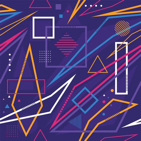 Colorful Seamless Abstract Geometric Pattern 14969050 Vector Art At Vecteezy