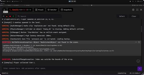 Free Debugging Tool Jahro Logs Sync Cheat Console Variables