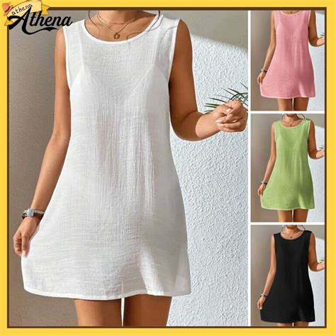 At Plus Size Swim Cover Up Elastic Waist Swim Cover Up Stylish Anti Uv