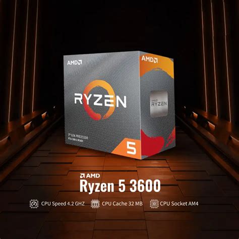 Amd Ryzen 5 3600 Processor 6 Cores 12 Threads Up To 4 2ghz Am4 Cpu