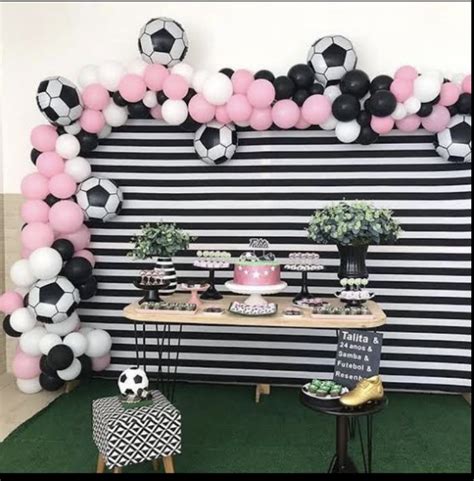 Fiesta Futbolera Decoracion Fiesta De Futbol Ideas De Decoración De