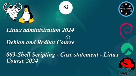 063 Shell Scripting Case Statement Linux Course 2024 Youtube