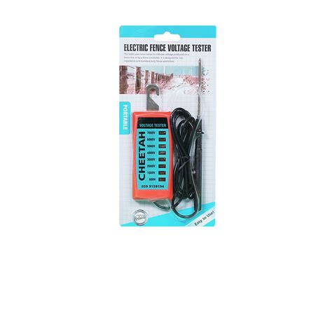 Cheetah Fence Voltage Tester Bernard Osullivan And Co Ltd
