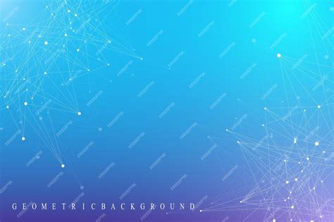 Premium Vector Big Data Complex Graphic Abstract Background