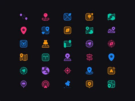 Download Icon Set Navigation Light Theme Figma Template Shaynakit