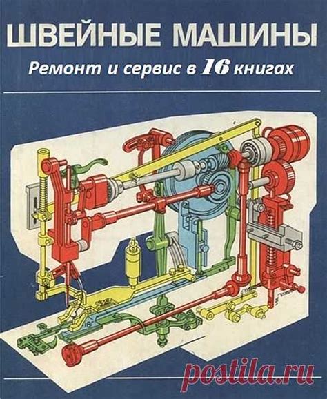 Швейные машины - Ремонт и сервис в 16 книгах (PDF, DJVU) Приведена ...